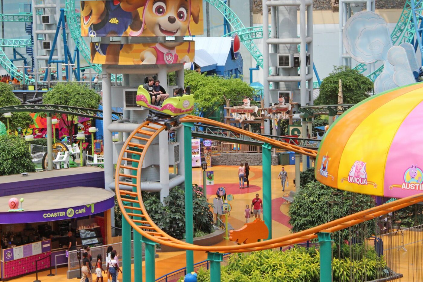 Nickelodeon Universe Mall of America Roller Coasters Reviewed - Coaster101