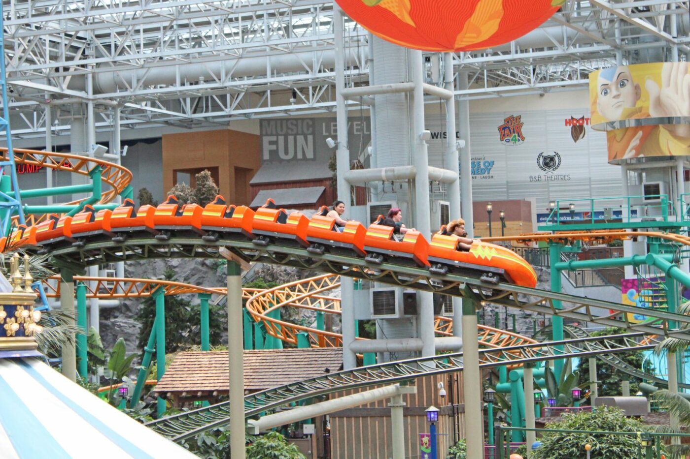 Nickelodeon Universe Mall of America Roller Coasters Reviewed - Coaster101