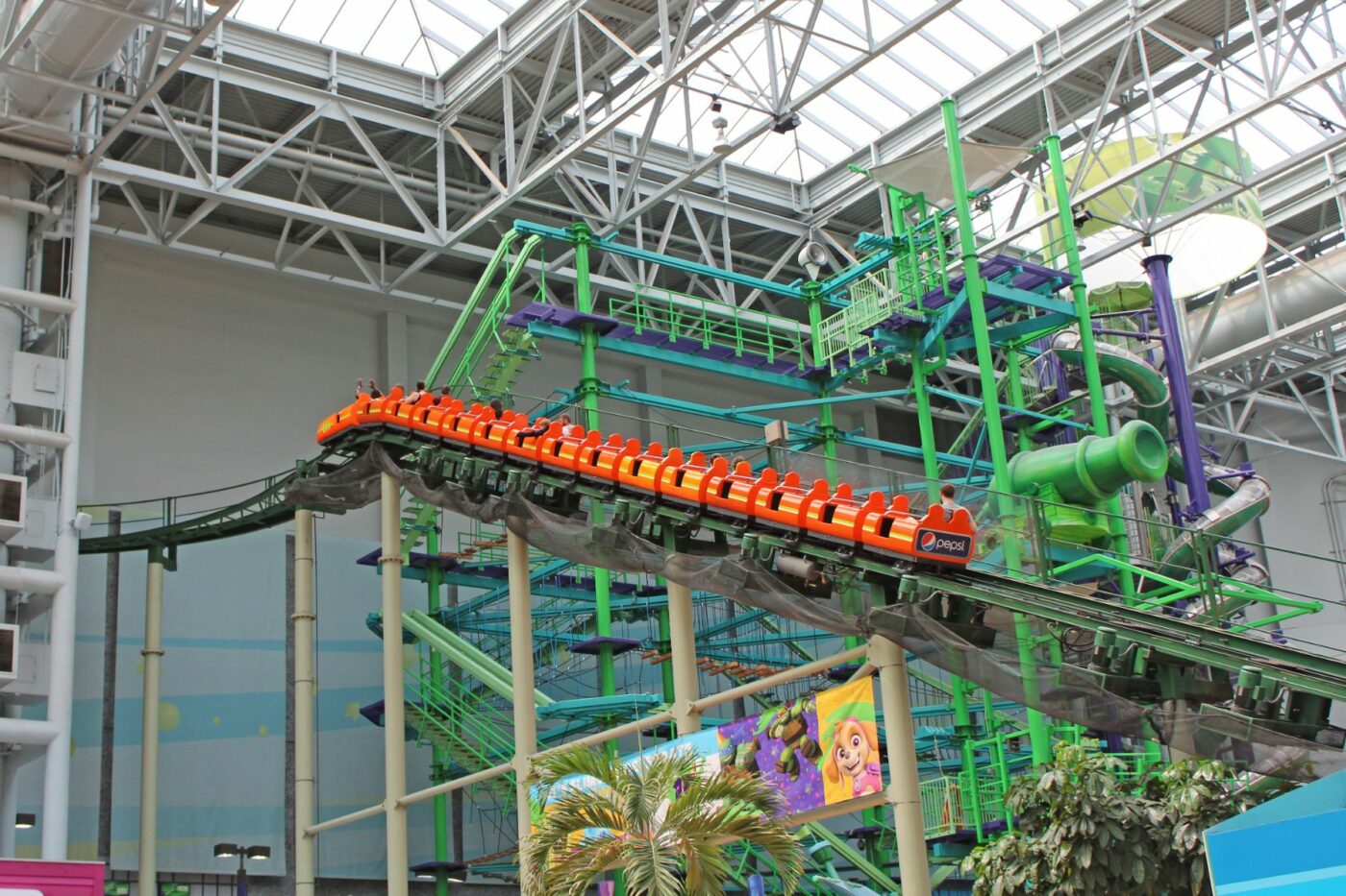 Nickelodeon Universe Mall of America Roller Coasters Reviewed - Coaster101