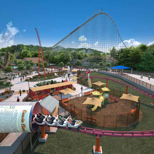 Six Flags Magic Mountain Announces Wonder Woman Single-Rail Coaster for ...