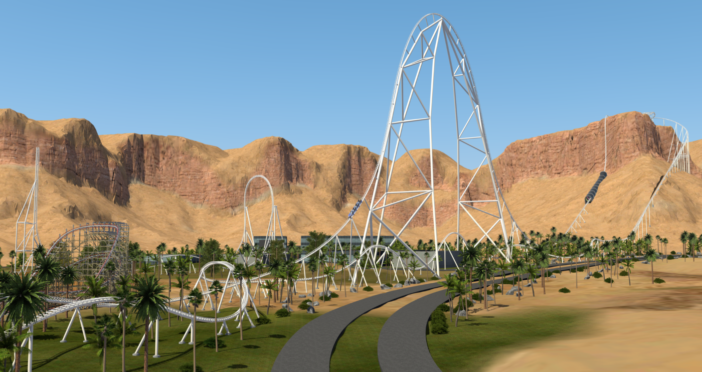Intamin Reveals Falcon's Flight Details - Coaster101