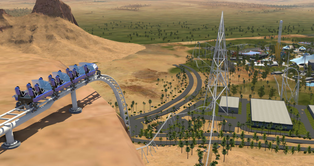 Intamin Reveals Falcon's Flight Details - Coaster101