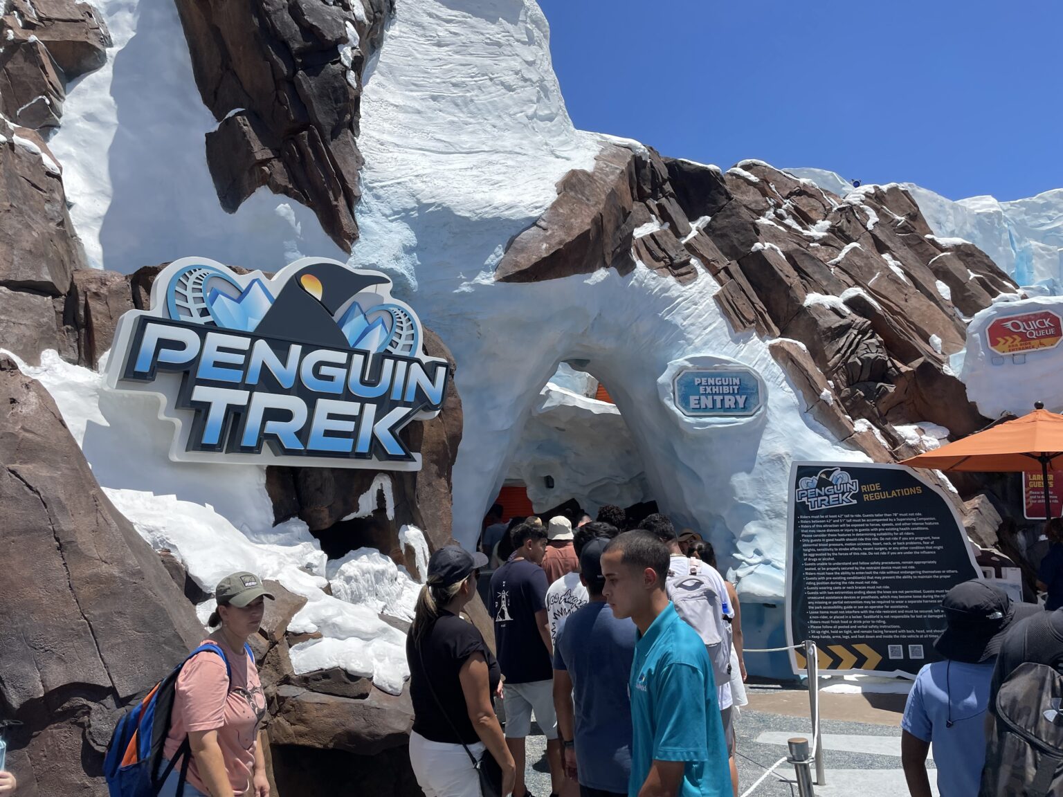 Review: Penguin Trek at SeaWorld Orlando - Coaster101