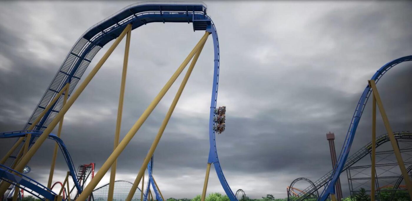 Six Flags Great America Announces Wrath of Rakshasa Dive Coaster for ...