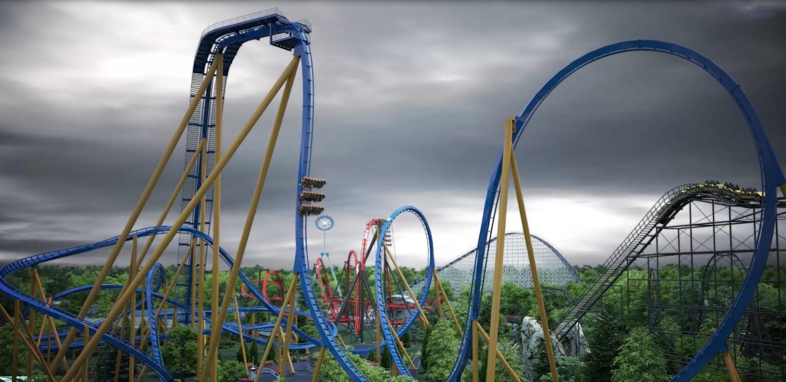 Six Flags Great America Announces Wrath of Rakshasa Dive Coaster for ...