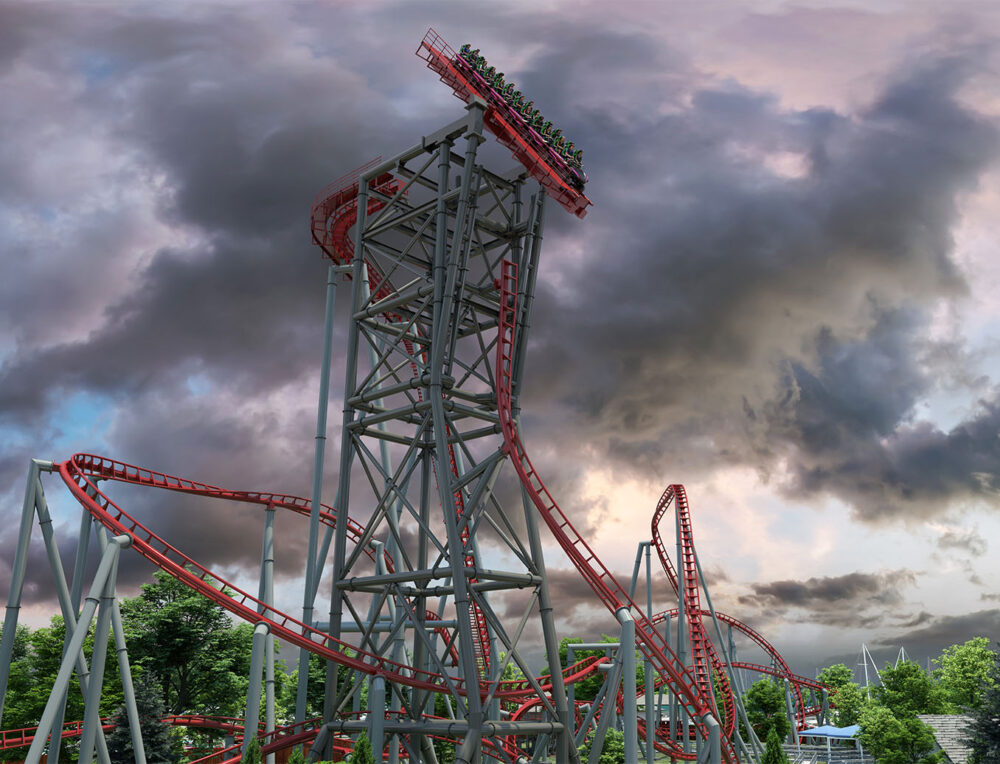Cedar Point Announces Siren’s Curse Tilt Coaster for 2025 - Coaster101