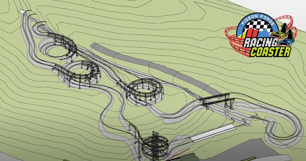 Pigeon Forge Racing Coaster to open this spring - Coaster101