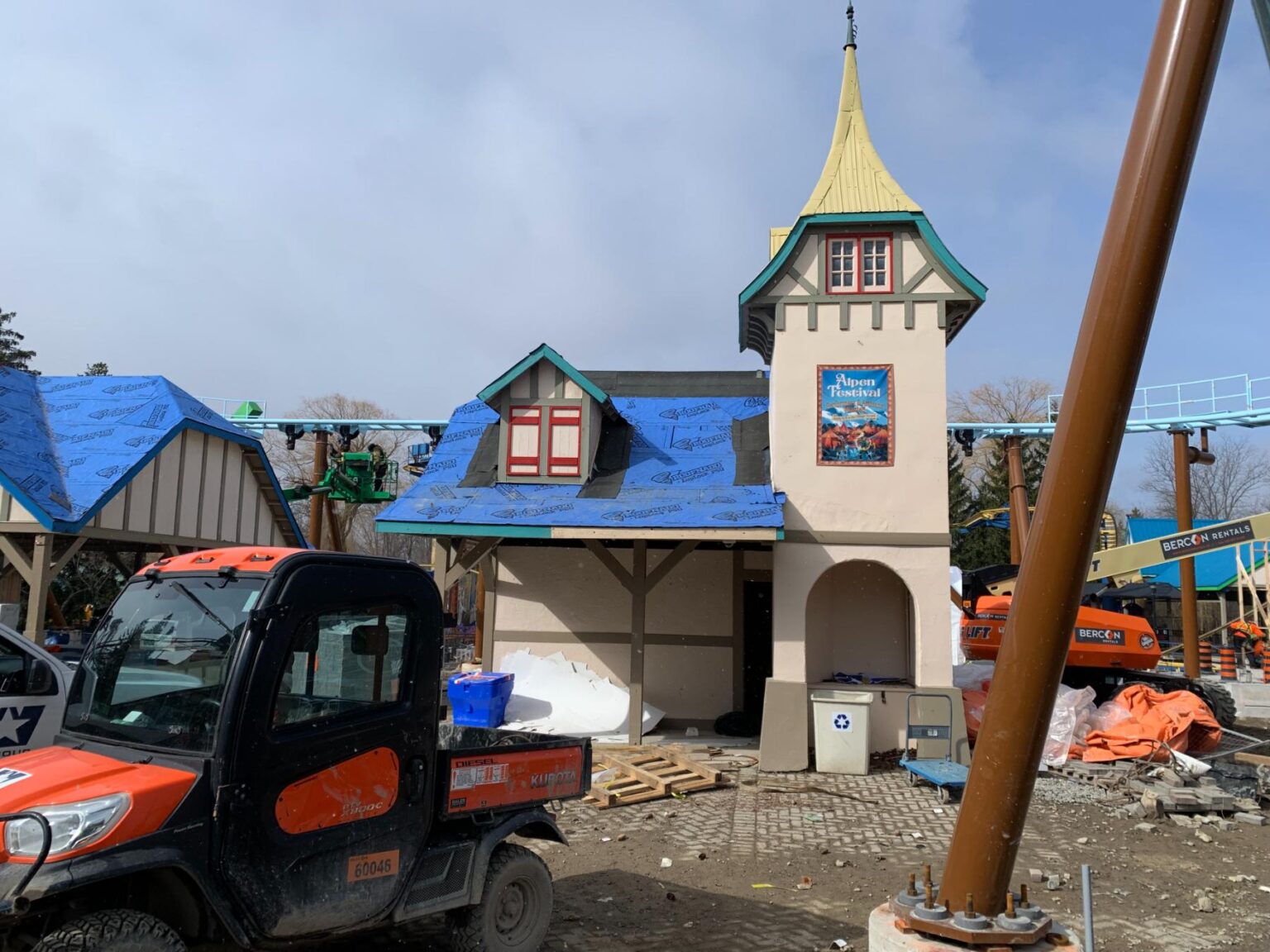 AlpenFury Construction Underway at Canada’s Wonderland - Coaster101
