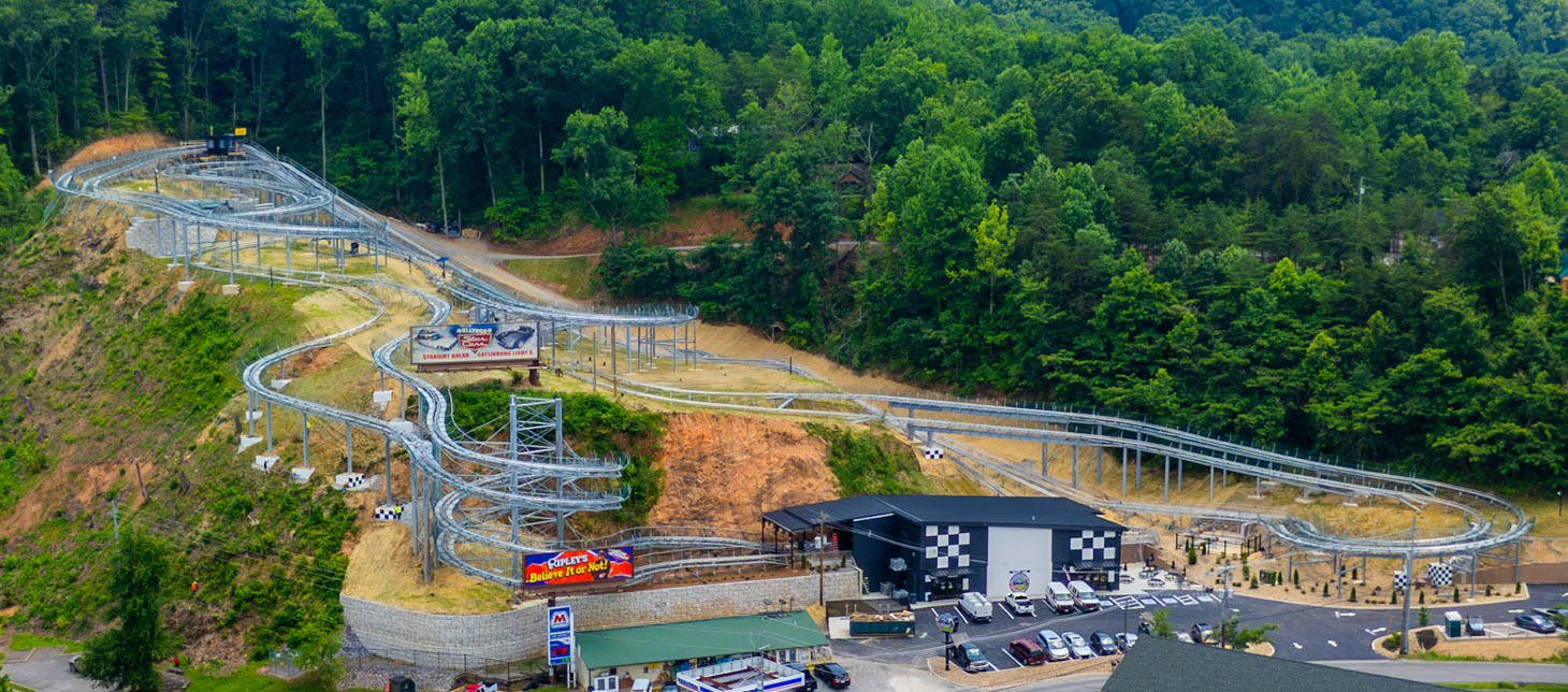 Pigeon Forge Racing Coaster Announces Grand Opening - Coaster101