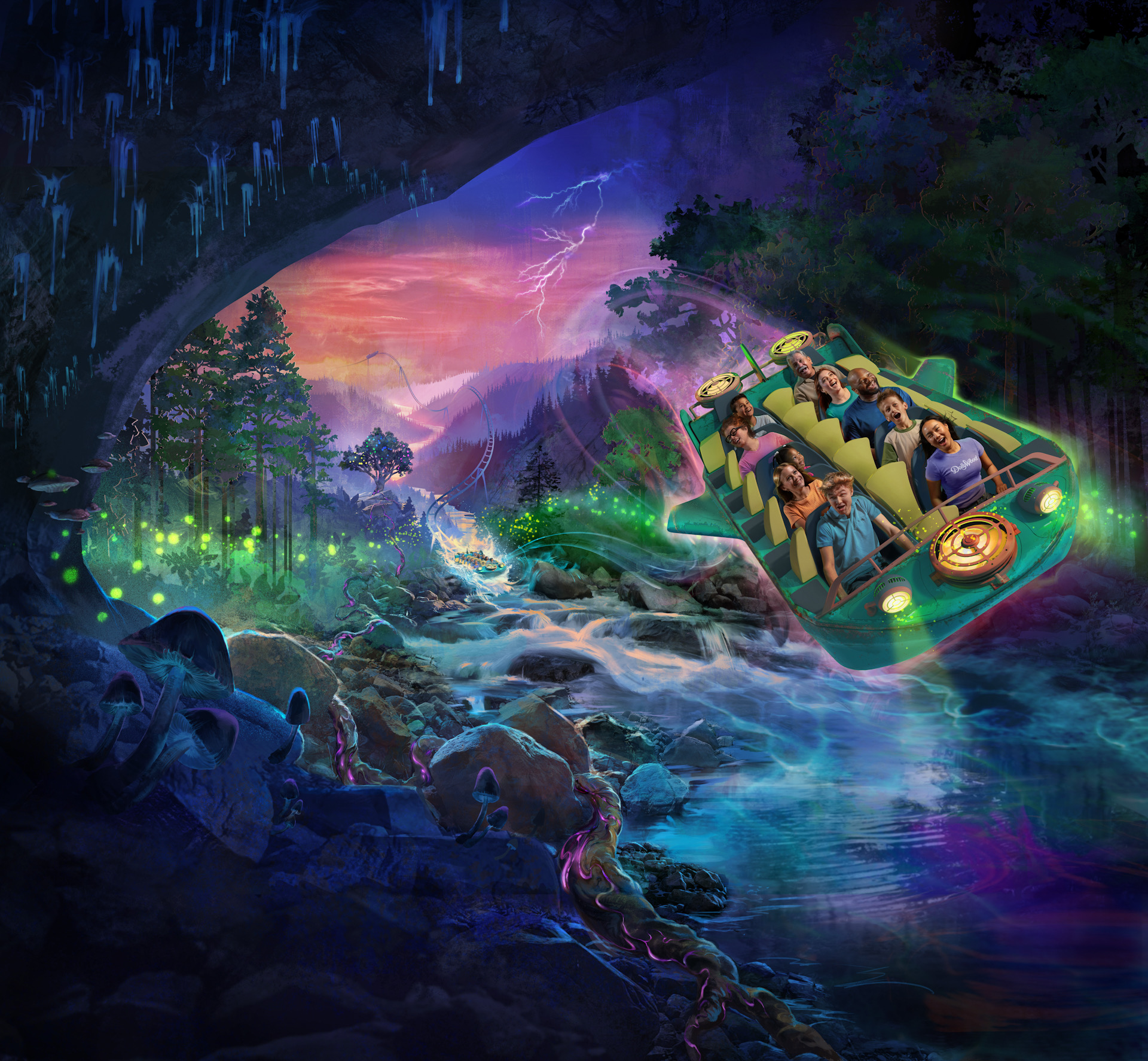 Dollywood Announces NightFlight Expedition, 2026 Family Indoor Coaster ...