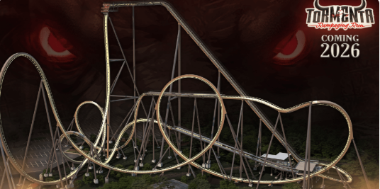 Six Flags Over Texas Unveils Tormenta Record-Breaking Dive Coaster ...