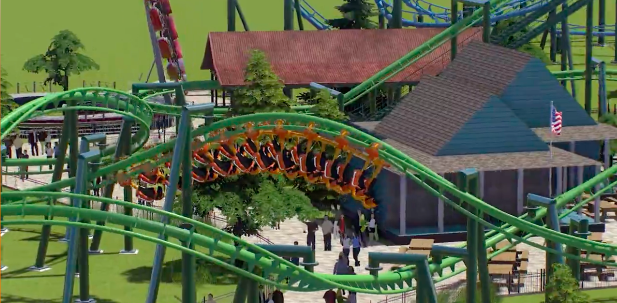 Flying Fox takes flight at Kentucky Kingdom in 2026 - Coaster101