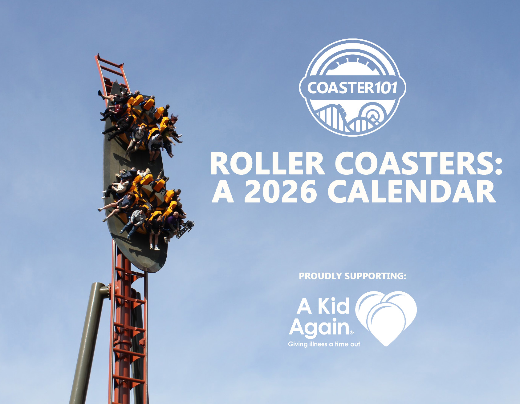 Coaster101's 2026 Roller Coaster Calendar Now On Sale; 100% of Proceeds ...