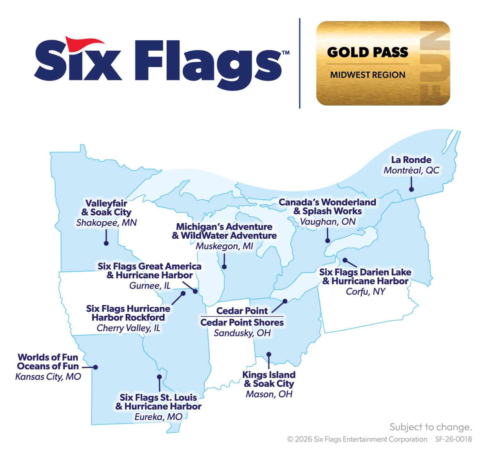 What We Learned With Six Flags' Regional Park Access Release - Coaster101