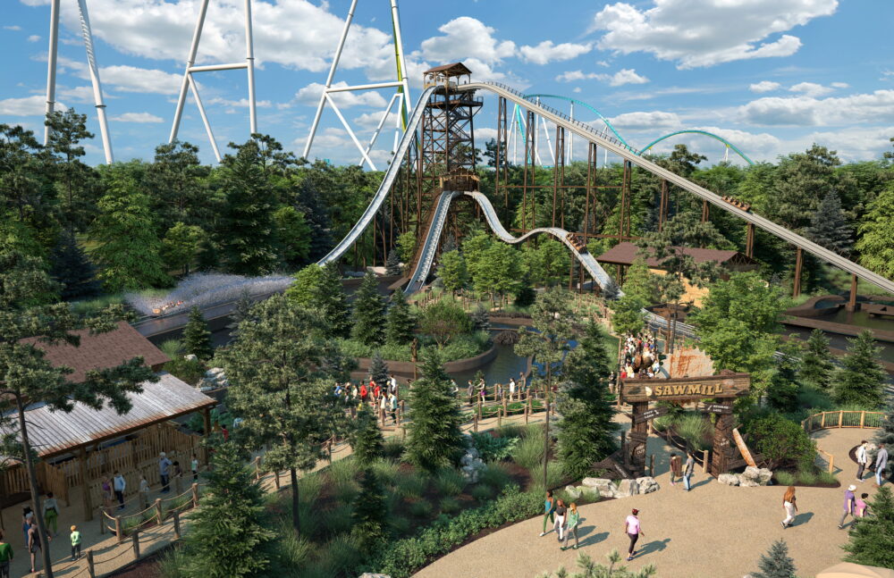 Carowinds Announces Rip Roarin' Falls, Record-Breaking Water Ride ...