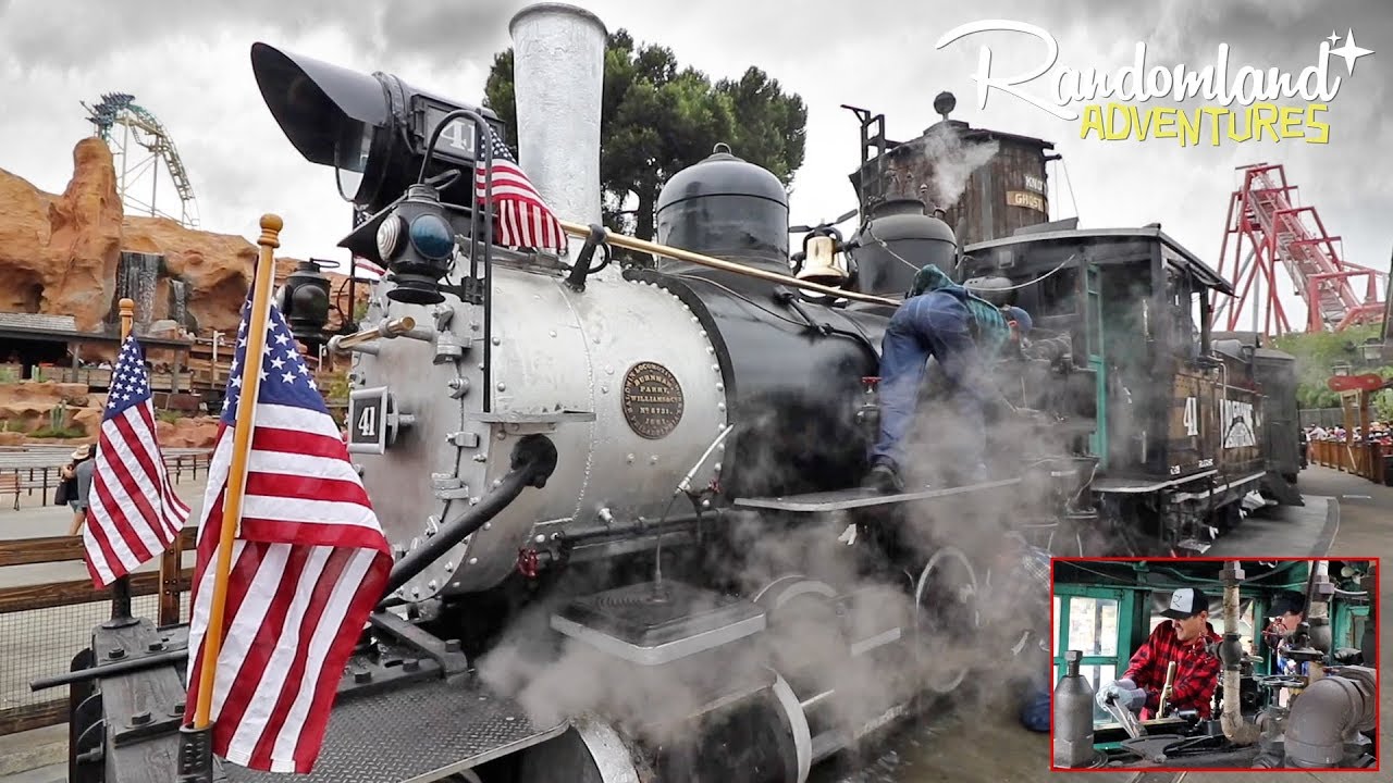 12 Best Theme Park Steam Trains in America - Coaster101